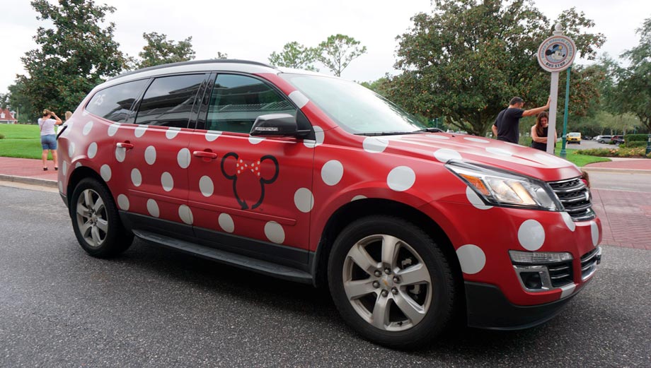 Minnie Van: o serviço estilo Uber da Disney - Rodei Viagens